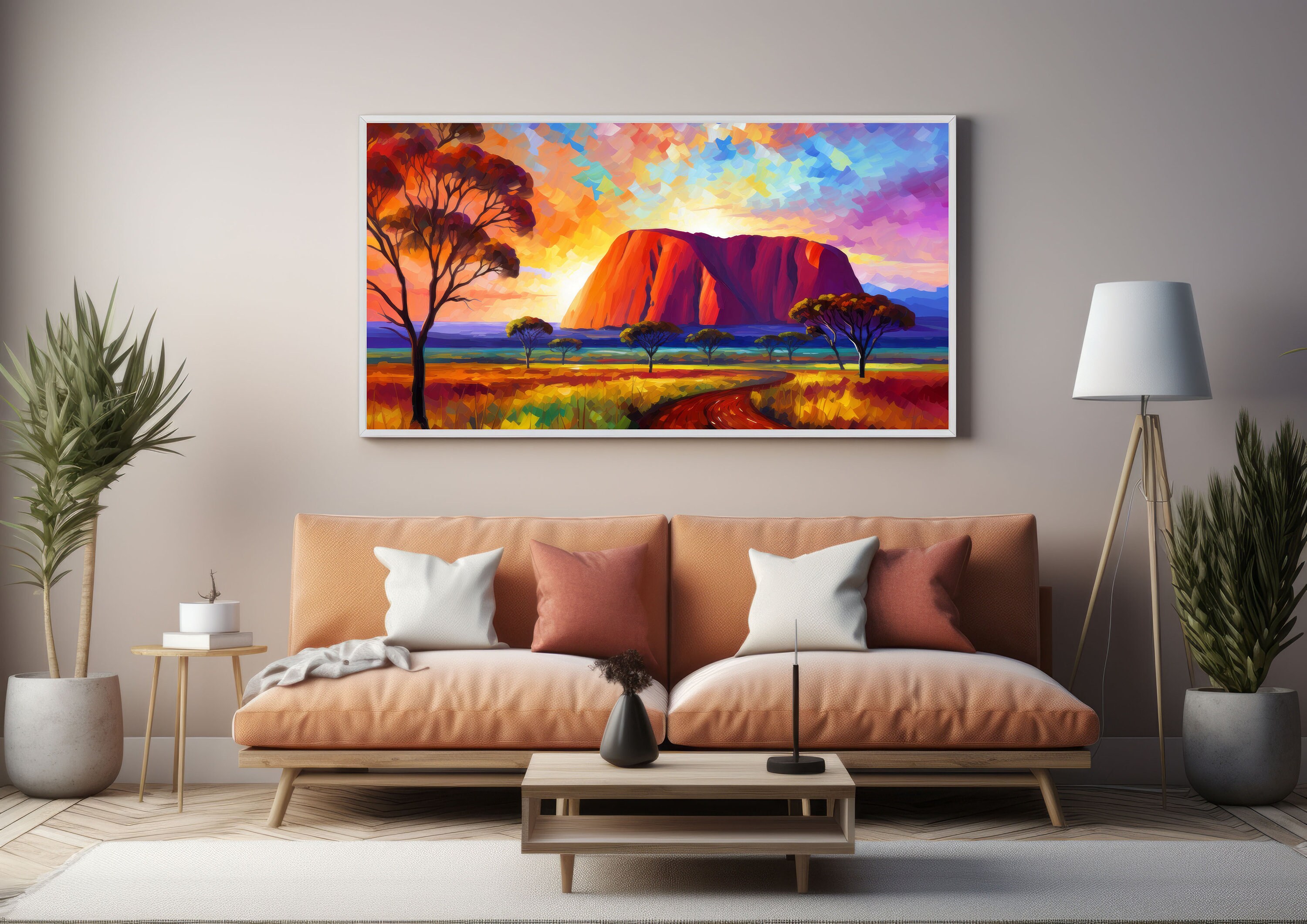 NT Landmark Wall Art Uluru Print Ayers Rock Print - Etsy