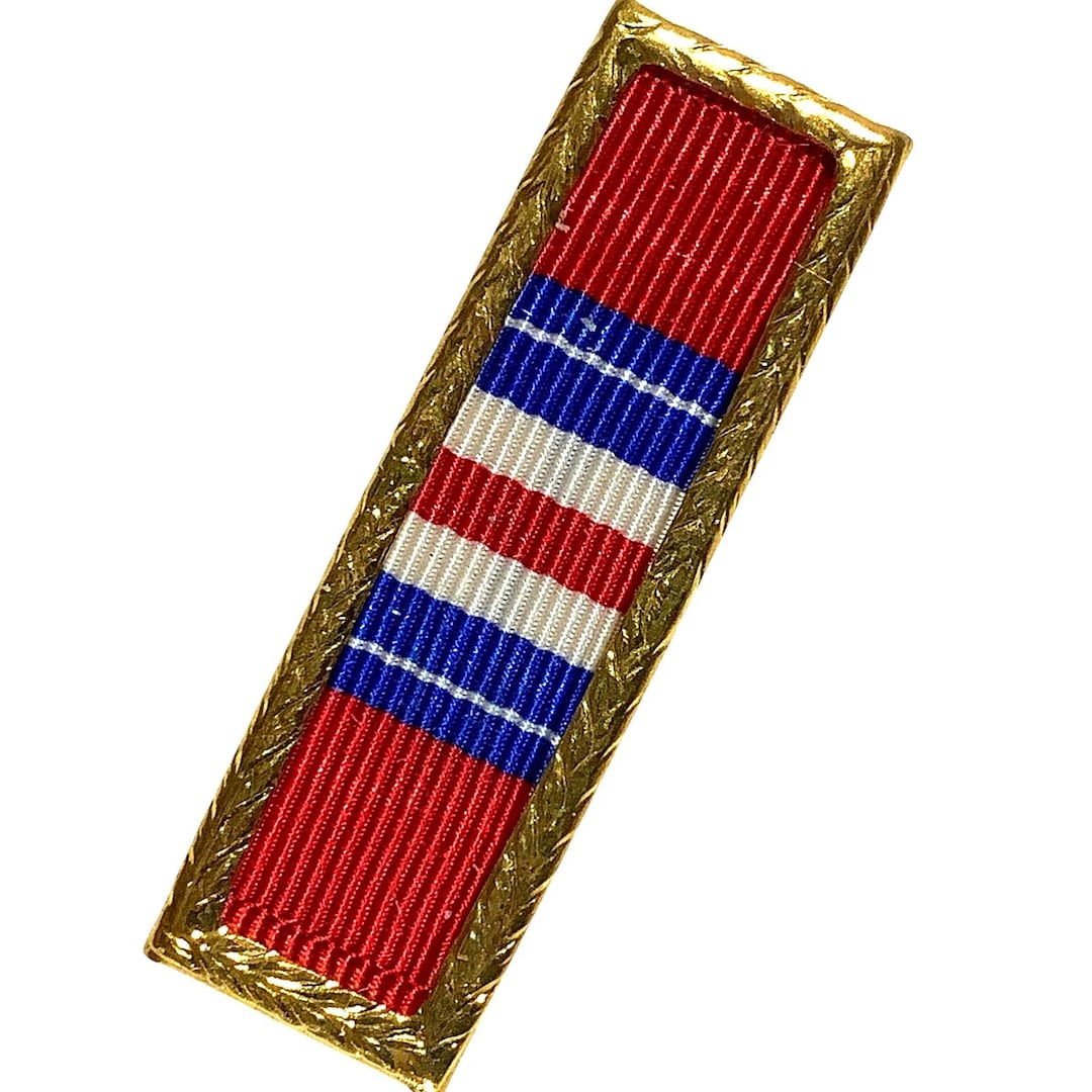 Ribbon Unit Citation: Army Valorous Unit Award With Small Gold Frame - Etsy
