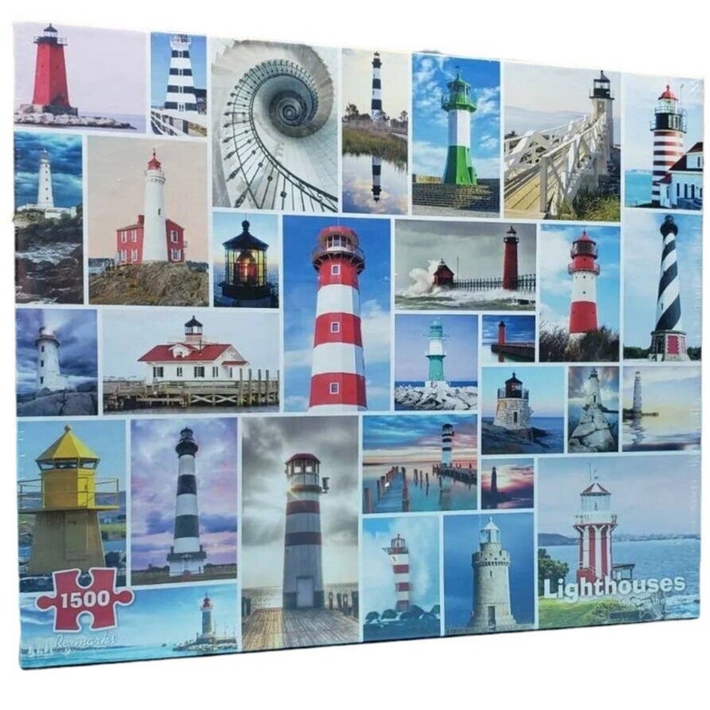 Lighthouse Puzzle - Etsy