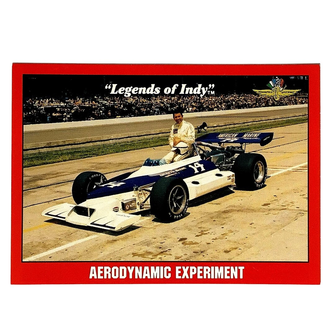 1972 Aerodynamic Experiment Indy 500, '72 Action, 1992 Legends of Indy ...