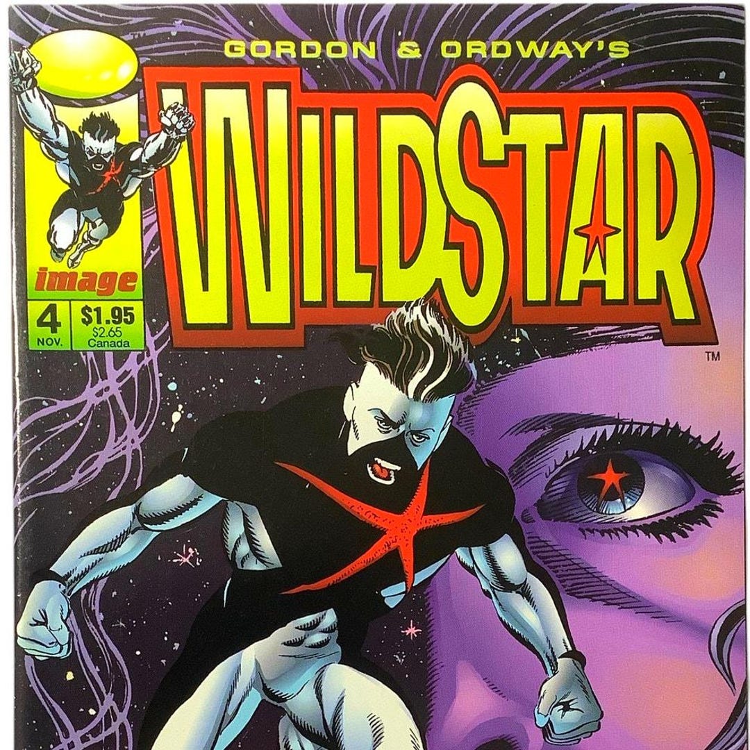 Wildstar #4, Nov 1993, NM 9.4, Image Comics - Etsy