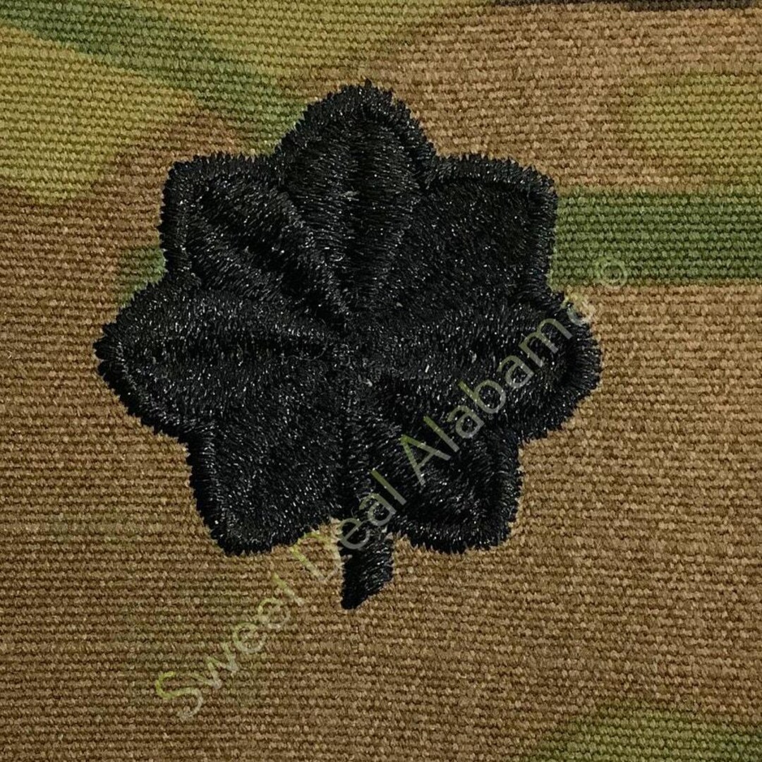 U.S. Army Lieutenant Colonel O-5 OCP Sew-on Rank Insignia, Multi-camo ...