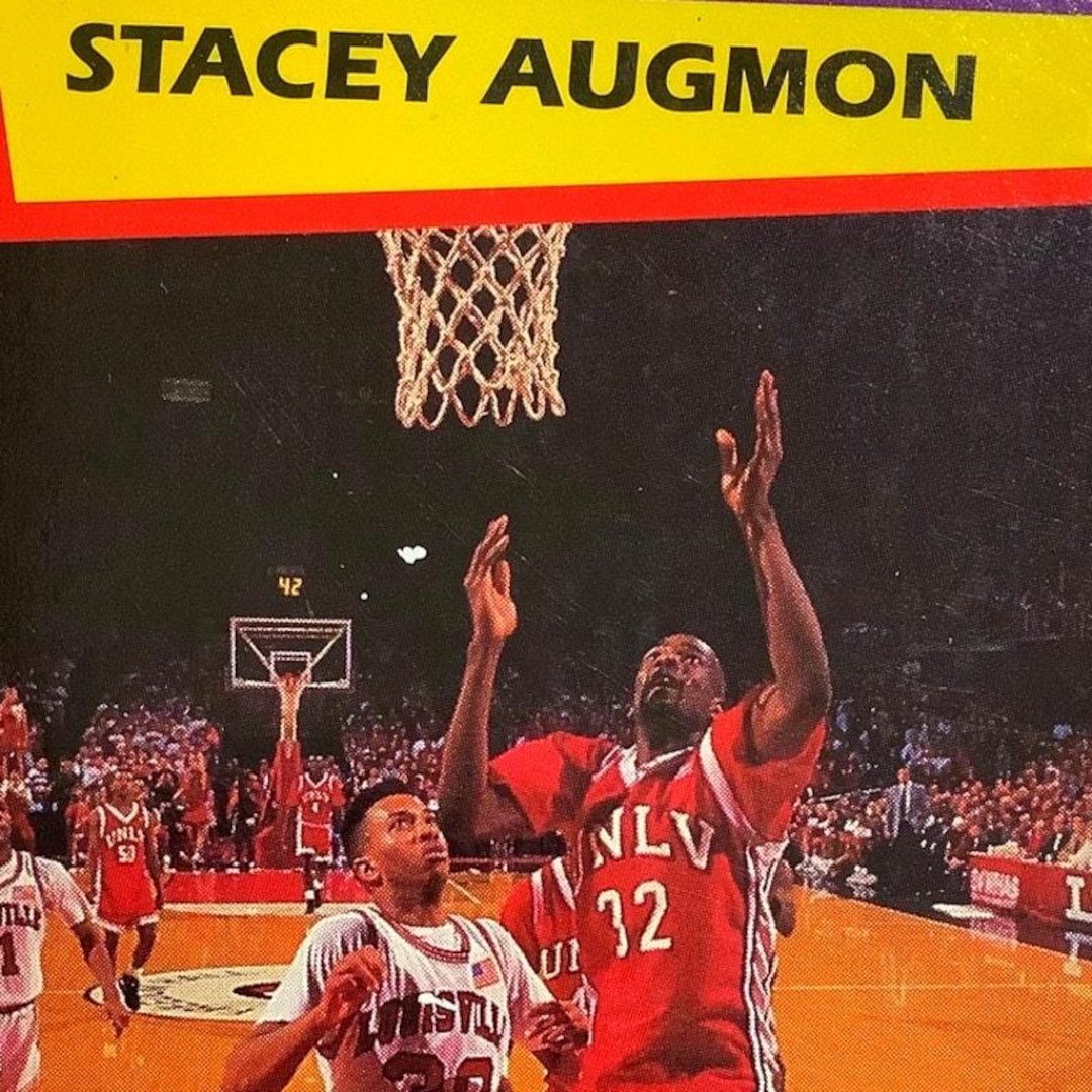 Stacey Augmon, UNLV Rebels, 1992 Front Row Dream Picks Basketball Card ...