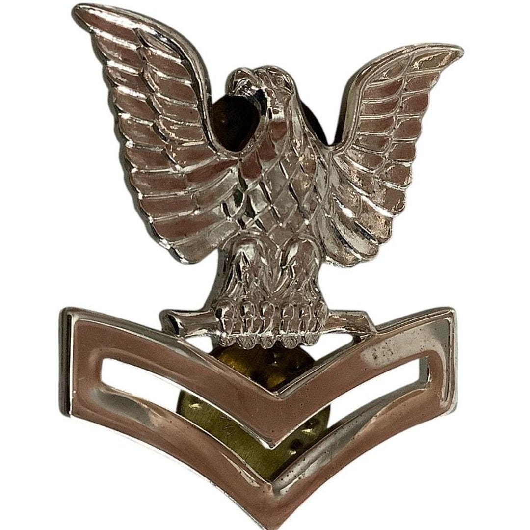 Vanguard U.S. Navy Petty Officer 2nd Class Insignia Pin 1-1/2" X 1-1/4 ...
