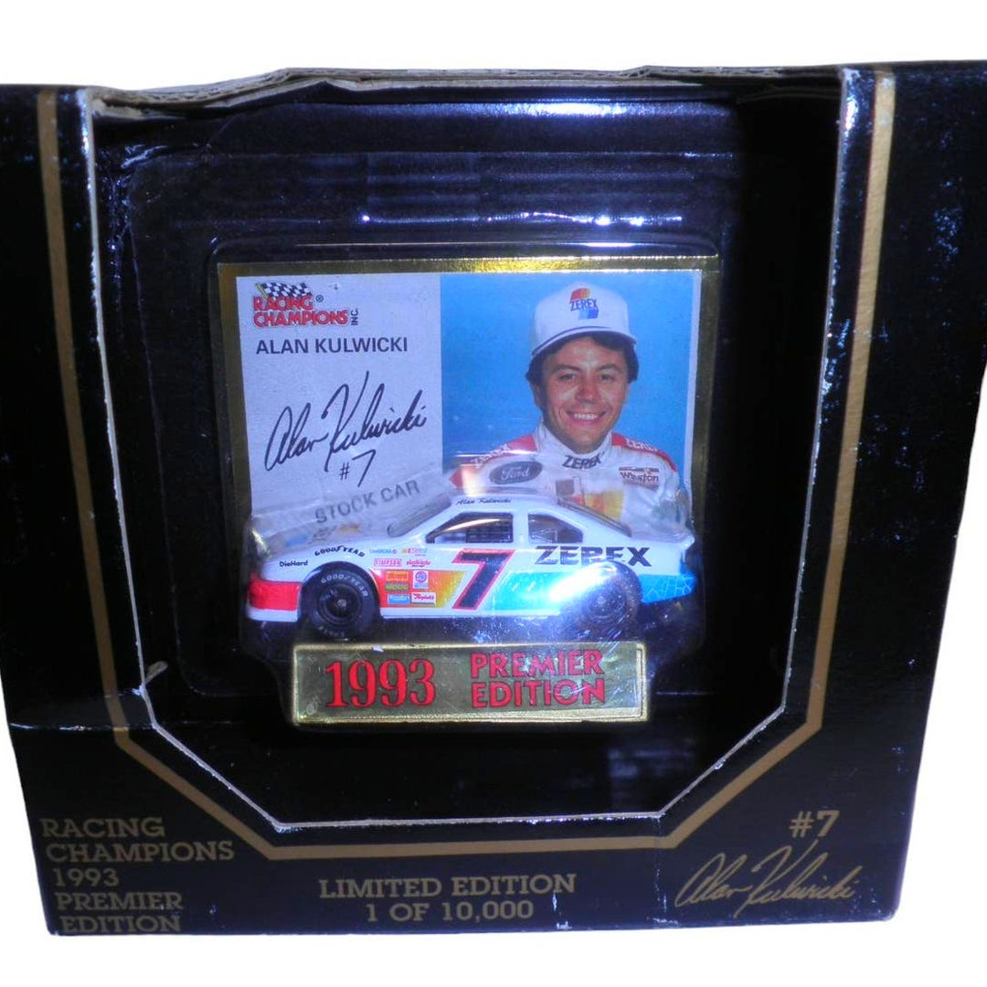 Alan Kulwicki #7 Zerex 1990 Ford Thunderbird -premier Edition 1:64 ...