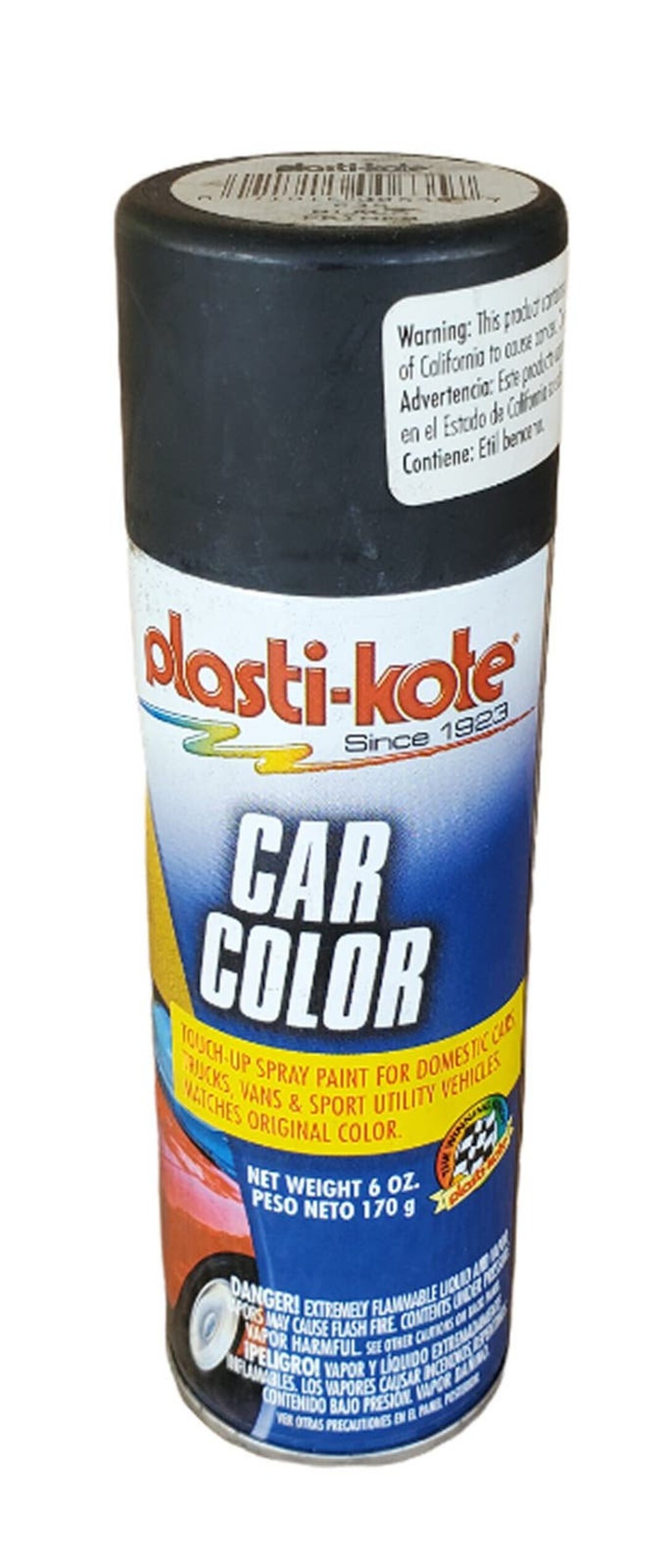 Plastikote Vintage Black Primer 635 Auto Spray Paint 6 Oz. - Etsy