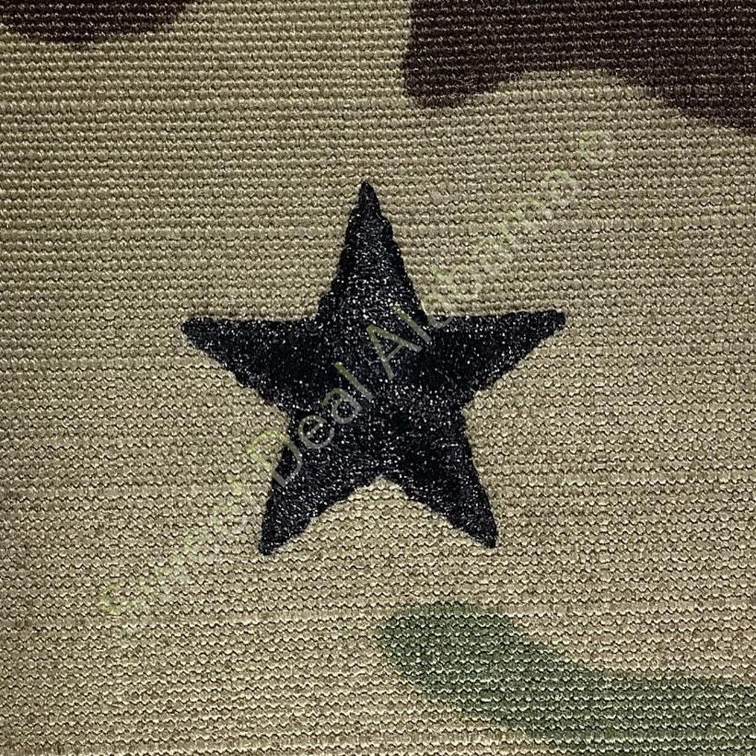 U.S. Army Brigadier General OCP Rank Uniform Insignia, 2x2, Hook-n-loop ...