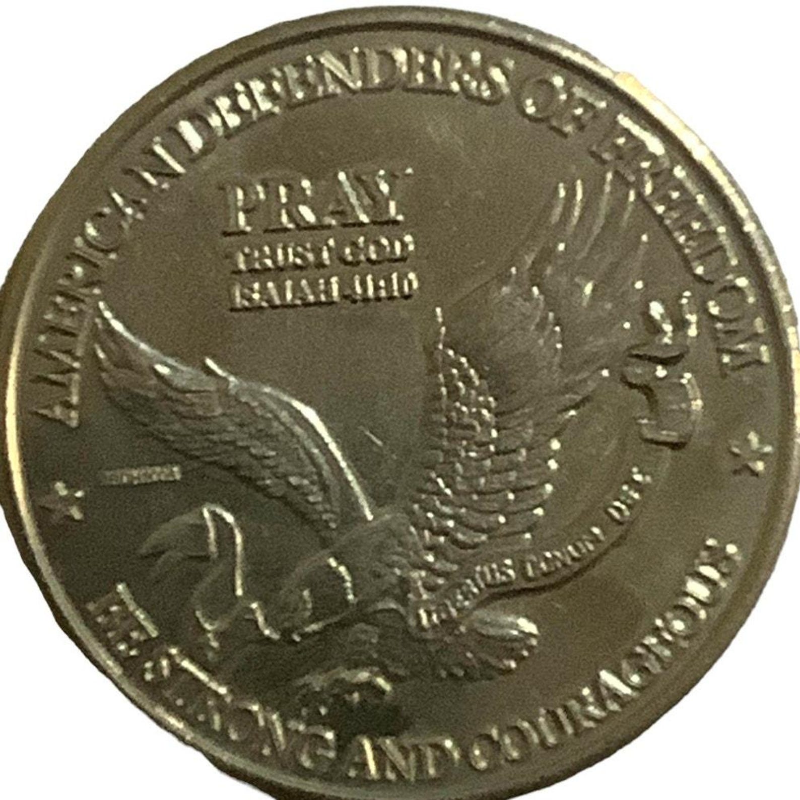 United States Army - American Defenders of Freedom Challenge Coin, 2005 ...