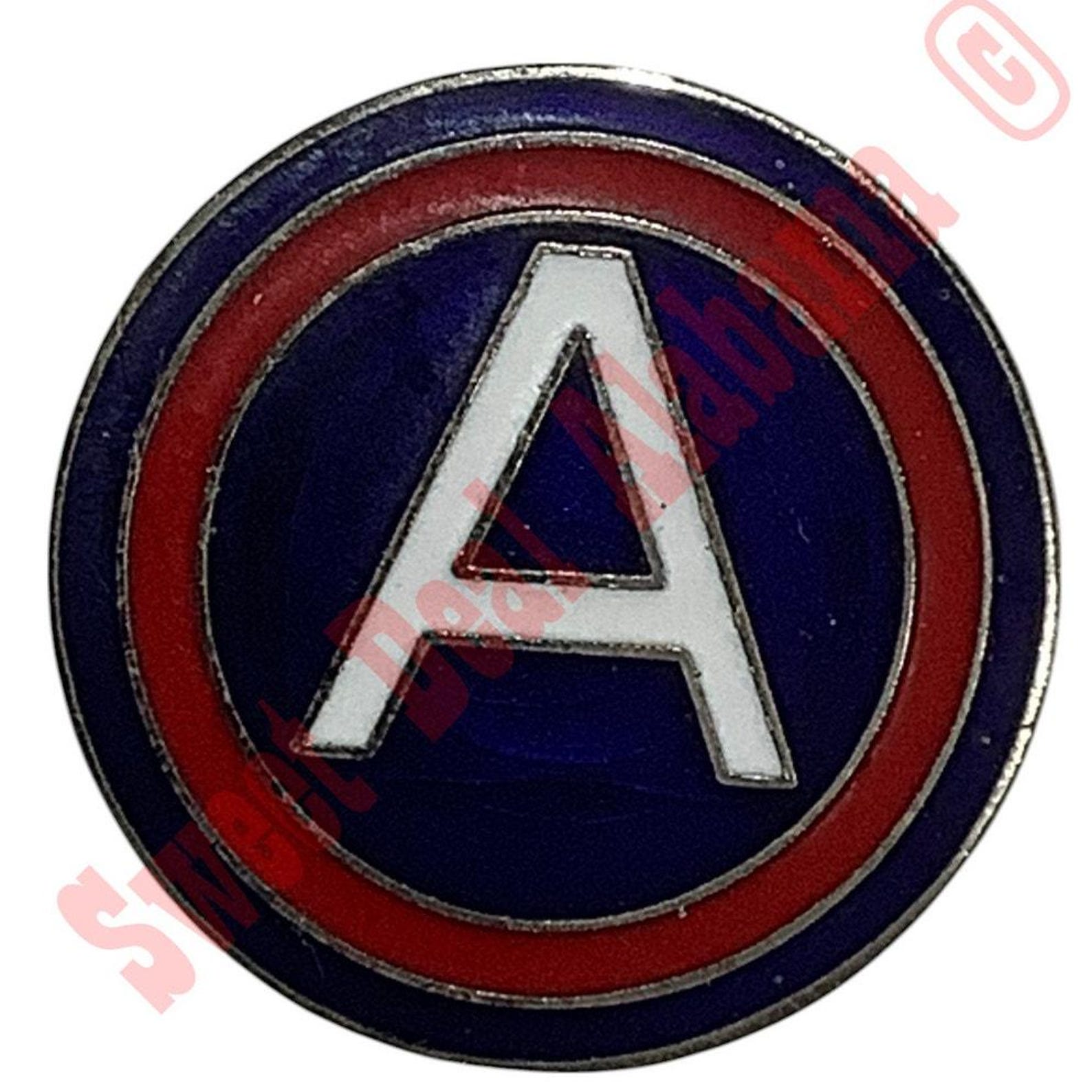 3rd Army Insignia Hat or Lapel Pin 7/8" Diameter - Etsy