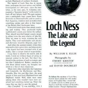 National Geographic Magazine June 1977, Mexico, S Africa, Loch Ness ...