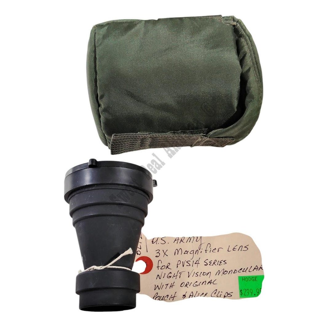 Bliz US Army PVS14 Series Night Vision Monocular 3X Magnifier Lens W ...
