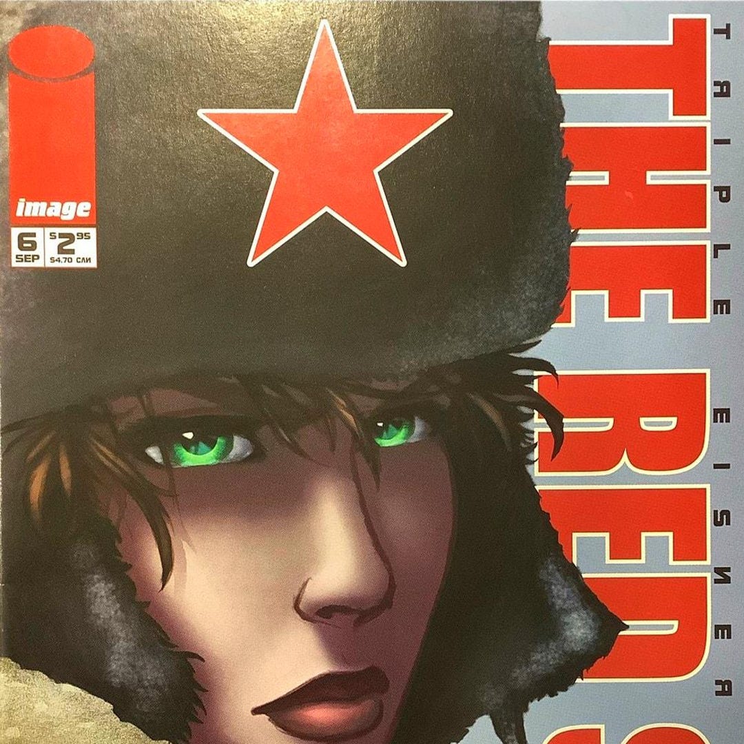 The Red Star #6, Sep 2001, NM 9.4, Image Comics, Christian Gossett & BJ ...