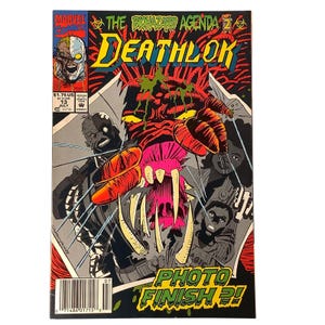 Marvel's Deathlok #13 Biohazard Agenda Part 2, Jul 1992 NM 9.4 - Etsy