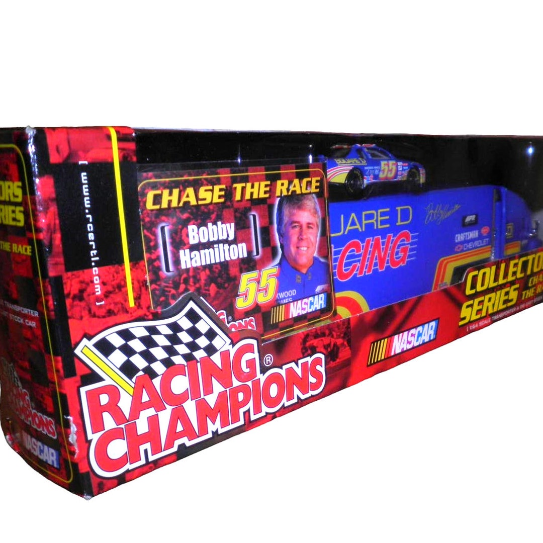 Bobby Hamilton #55 Square D 2001 Hauler W/ Car, Racing Champions ...