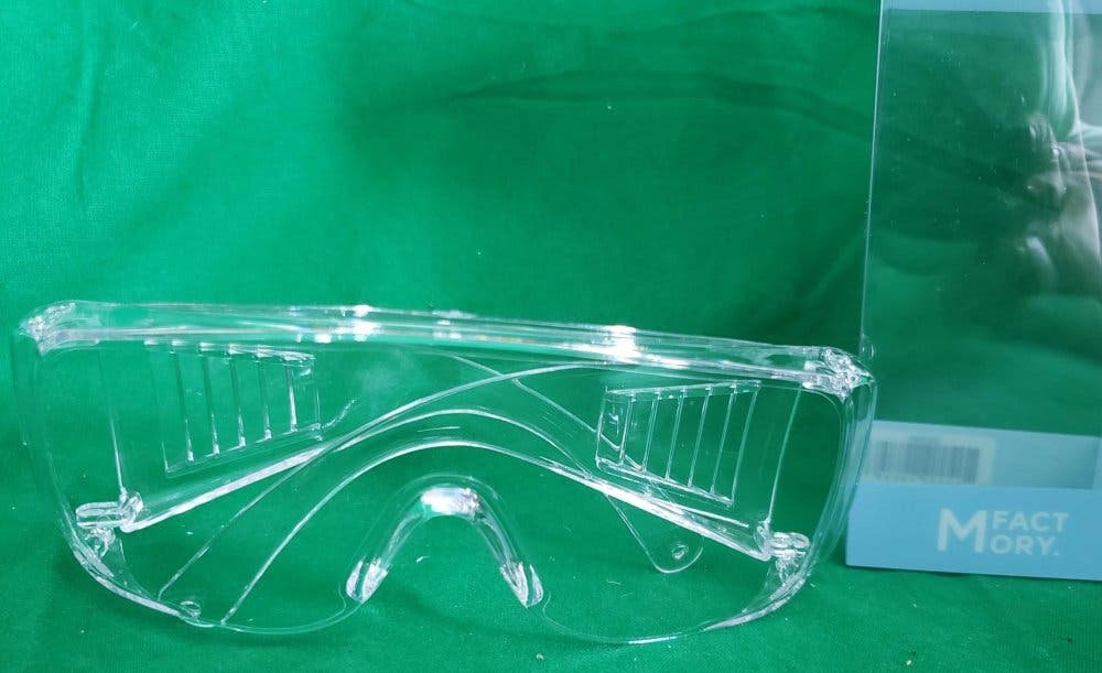 2-pk Mfactory Safety Goggles / Glasses Chemical Lab Work Anti Fog Clear ...