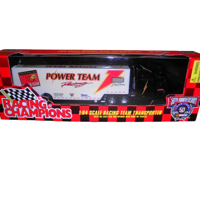 Joe Bessey Motorsports #6 PECO Power Team, 1998 Transporter Diecast Busch Series - Etsy