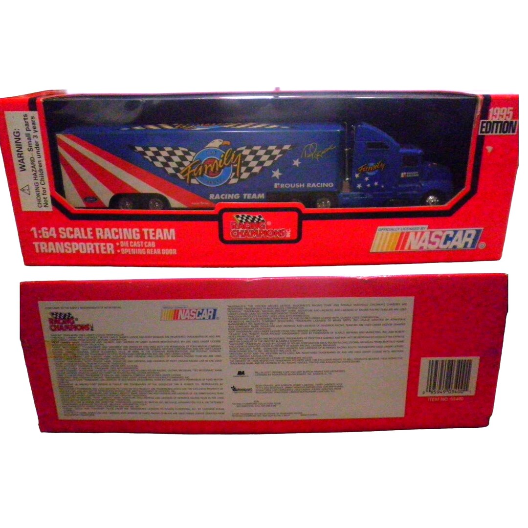 Ted Musgrave #16 the Family Channel 1995 Hauler/transport -racing ...