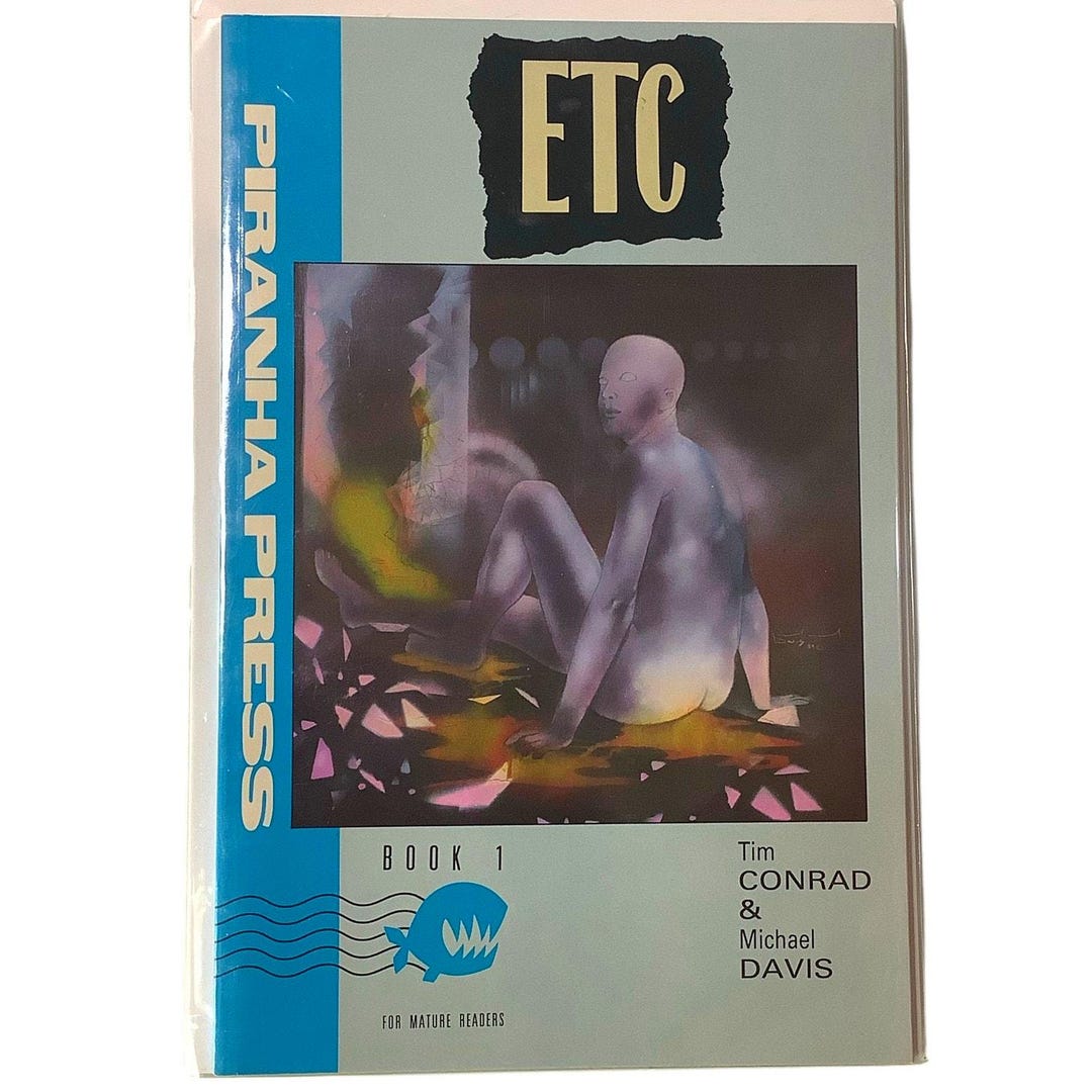 ECT Book 1, June 1989, Piranha Press Comics, Tim Conrad. Michael Davis ...