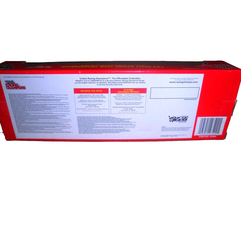 Joe Bessey Motorsports #6 PECO Power Team, 1998 Transporter Diecast Busch Series - Etsy