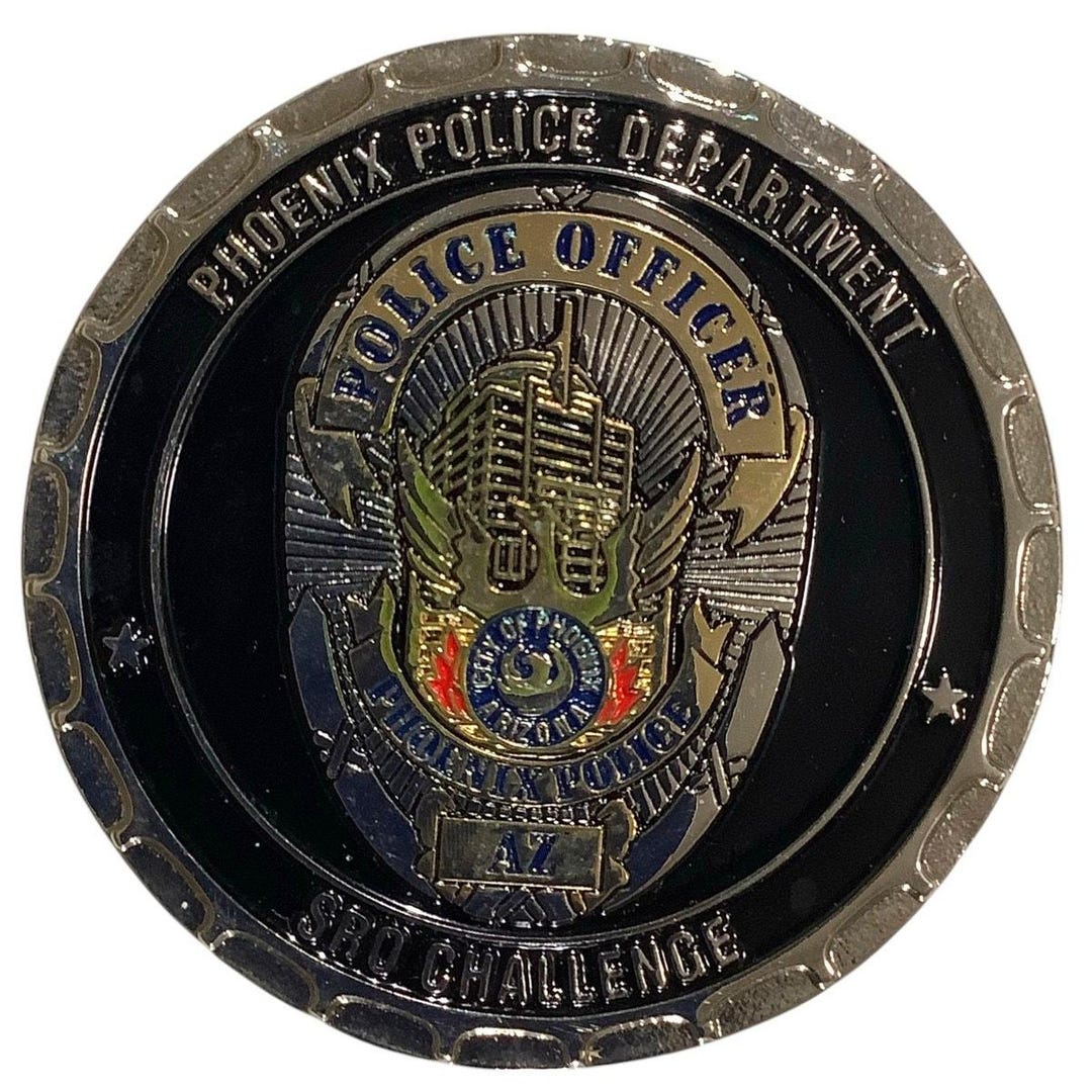 Phoenix Arizona Police Department SRO Challenge Coin, 1-1/2d - Etsy