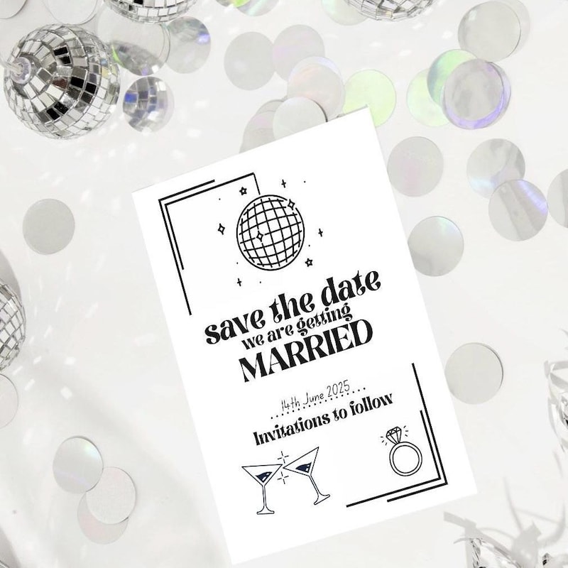 Fun Save the Date - Etsy