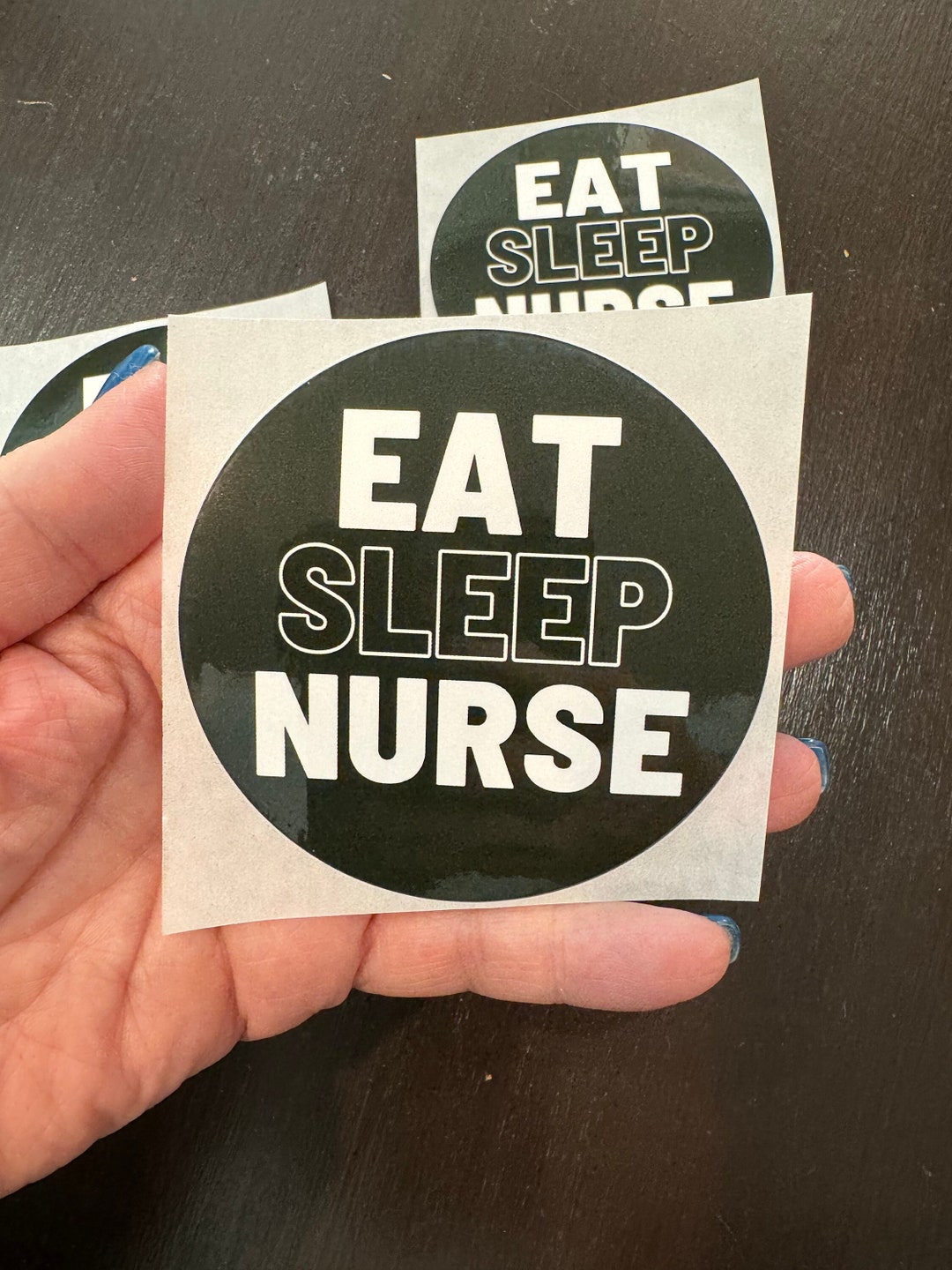 Eat Sleep Nurse Sticker, Nurse Stickers, Nursing Student - Etsy