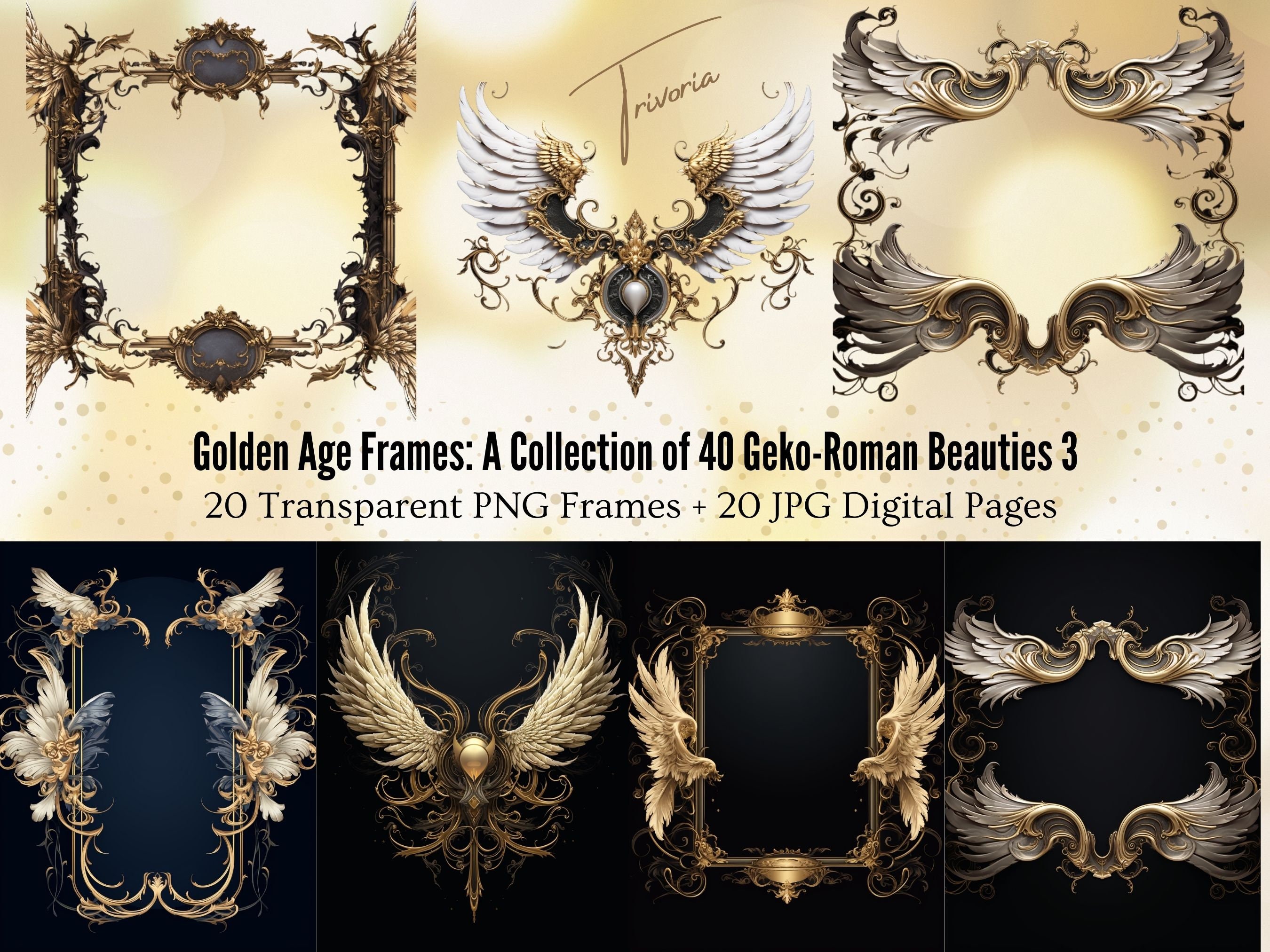 Vintage Frame Clipart PNG Ornate Gold Frames Home Decor Spartan, Avian ...