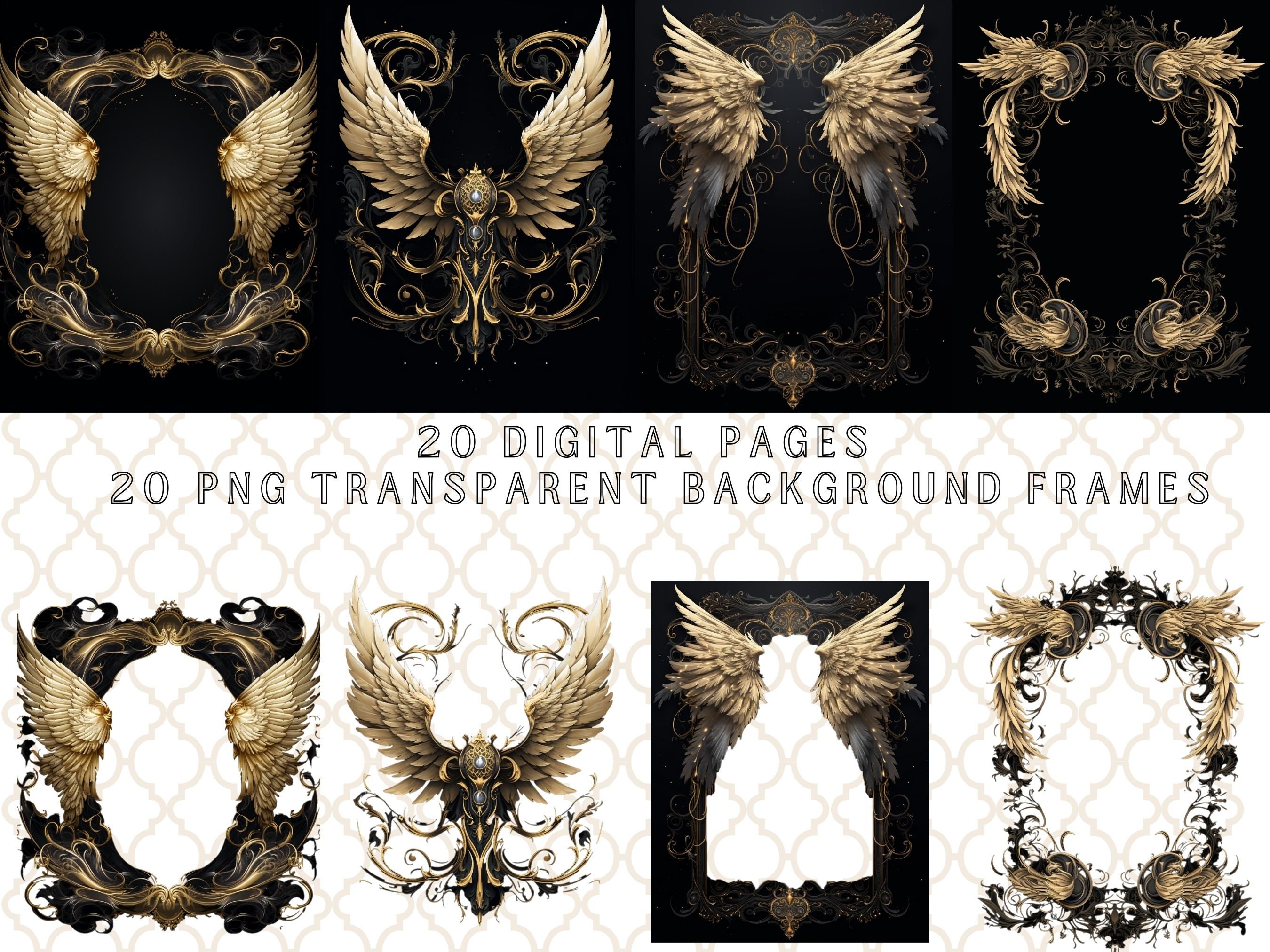 Vintage Frame Clipart PNG Ornate Gold Frames Home Decor Spartan, Avian ...