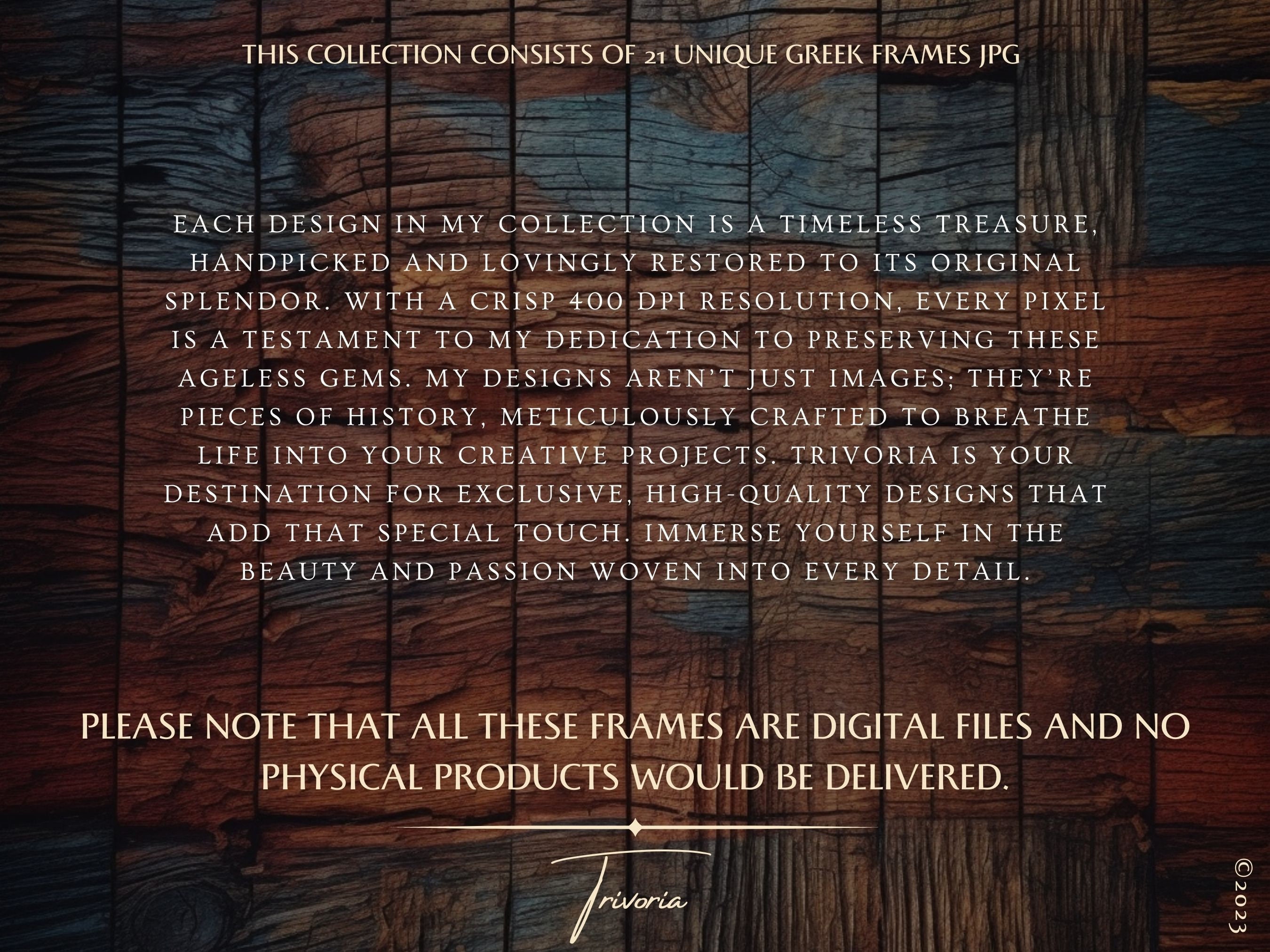 Meander Border Greek Wave Pattern: Greek Key Frame, Mediterranean Vibe ...