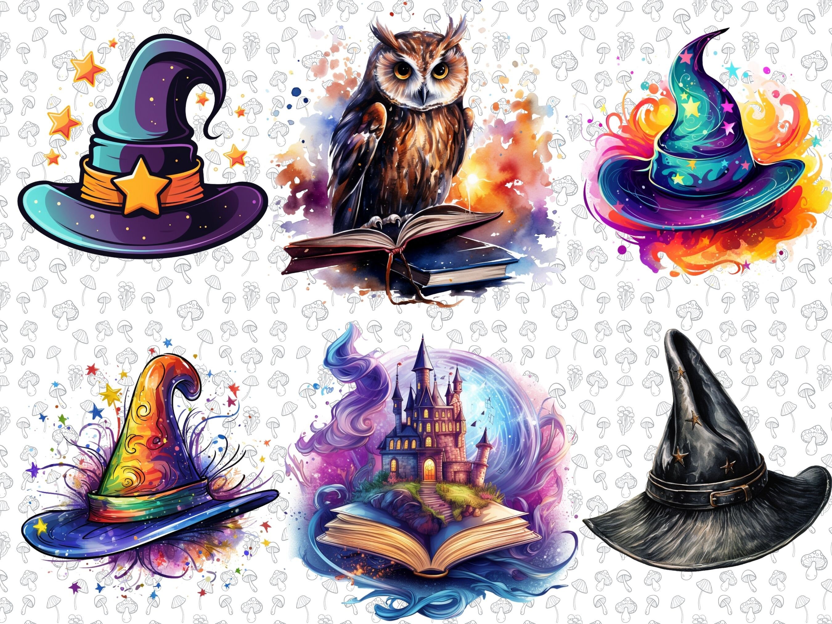 Wizard School PNG Clipart Collection: Witch Wizard PNG, Wands Potions ...