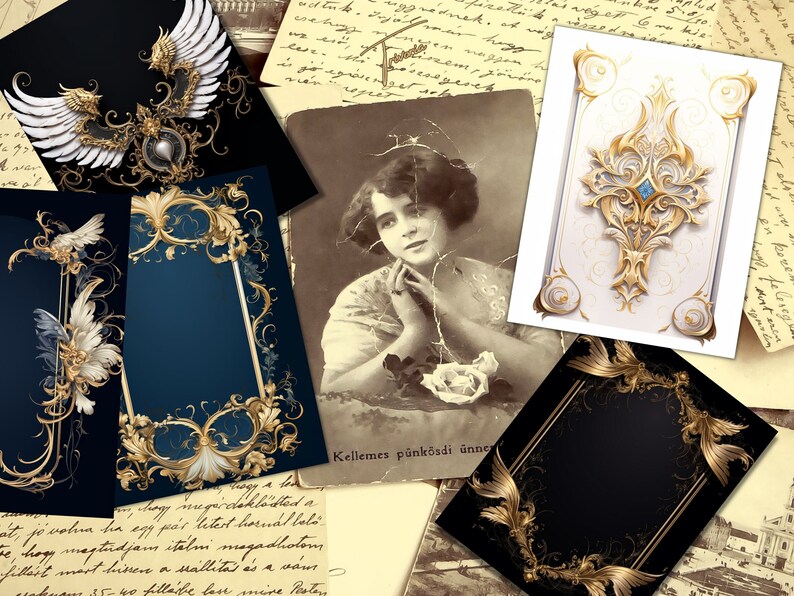 Vintage Frame Clipart PNG Ornate Gold Frames Home Decor Spartan, Avian ...