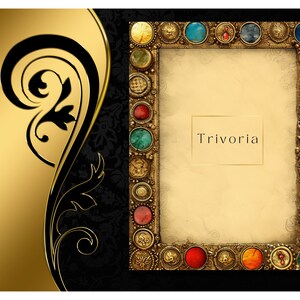 Medieval Mirage Antique Papers, Renaissance Style Art Nouveau ...