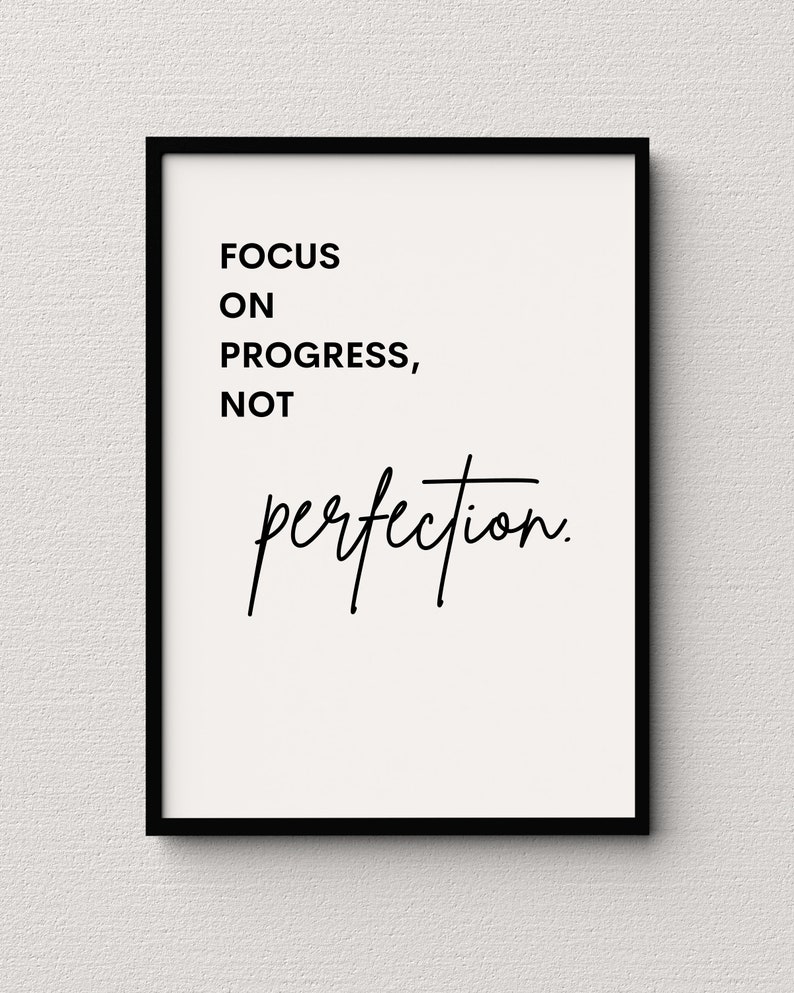 Quote Art Print Motivational Wall Art Printsprintable Wall - Etsy
