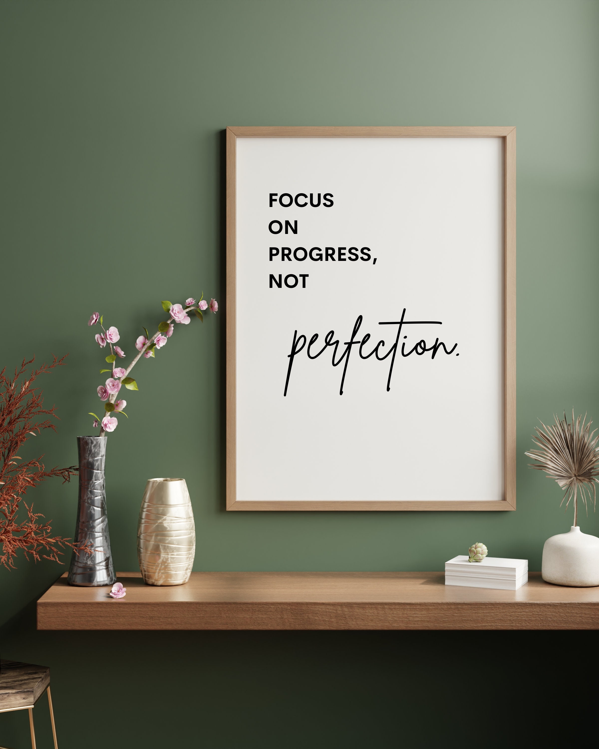 Quote Art Print Motivational Wall Art Printsprintable Wall - Etsy
