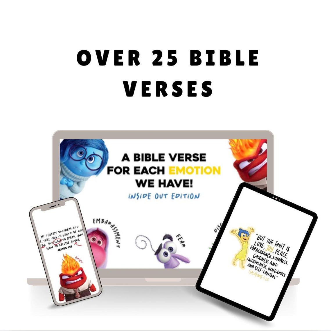 Inside Out 2 Christian Godly Bible Verses Edition Aesthetic Faith ...