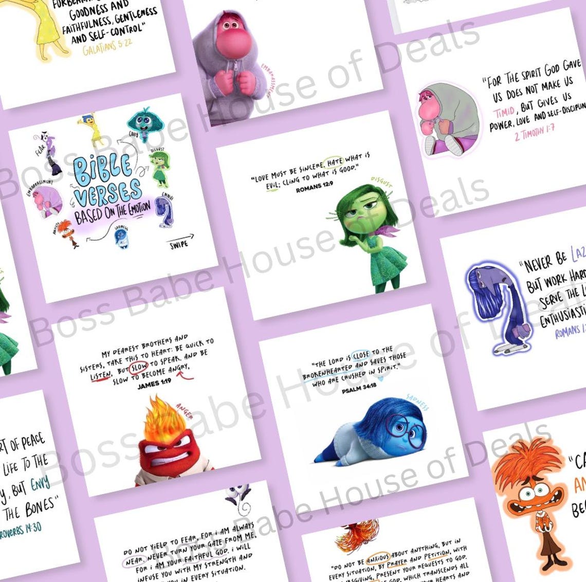 Inside Out 2 Christian Godly Bible Verses Edition Aesthetic Faith ...