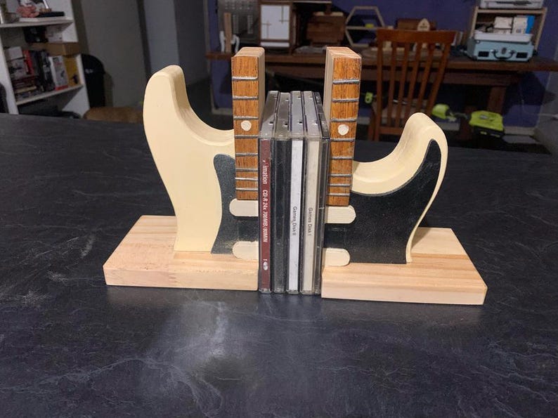 Electric Guitar Bookends - Etsy Australia