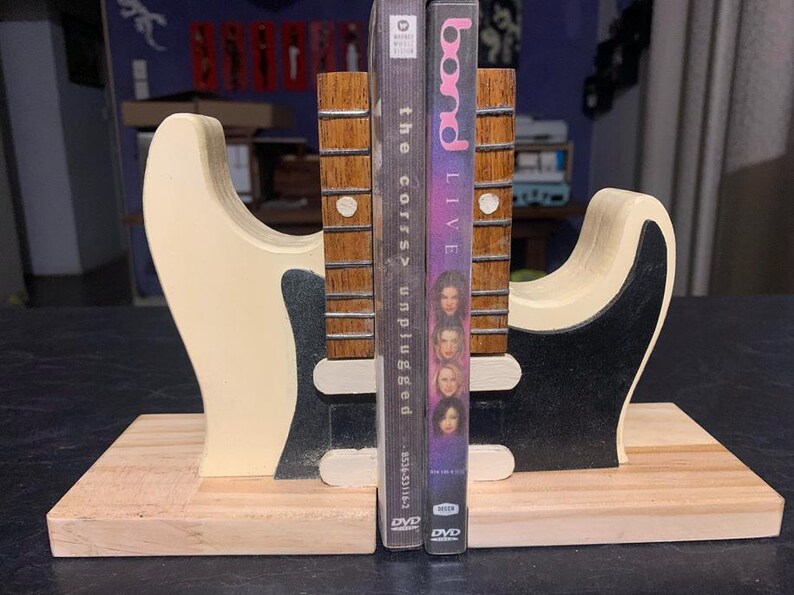 Electric Guitar Bookends - Etsy Australia