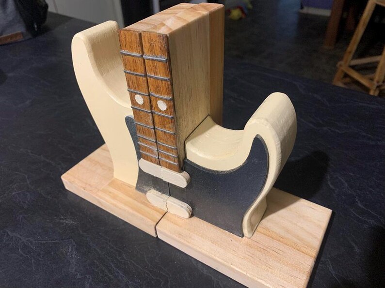 Electric Guitar Bookends - Etsy Australia