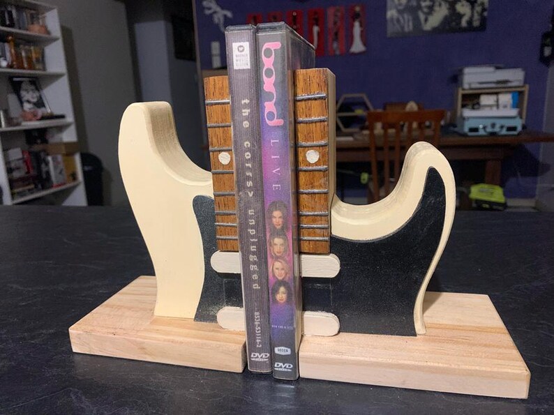 Electric Guitar Bookends - Etsy Australia