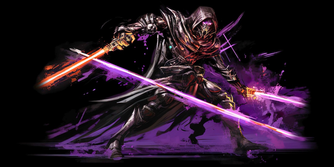 Beautiful Darth Revan Water Colour / Color Printable Poster, Starwars ...