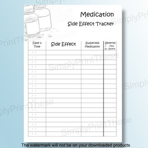 Never Forget to Take Your Medicine With These Printable Medicine ...