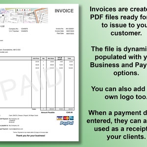 Invoice Creator, Excel Spreadsheet to Help You Create Great Looking ...
