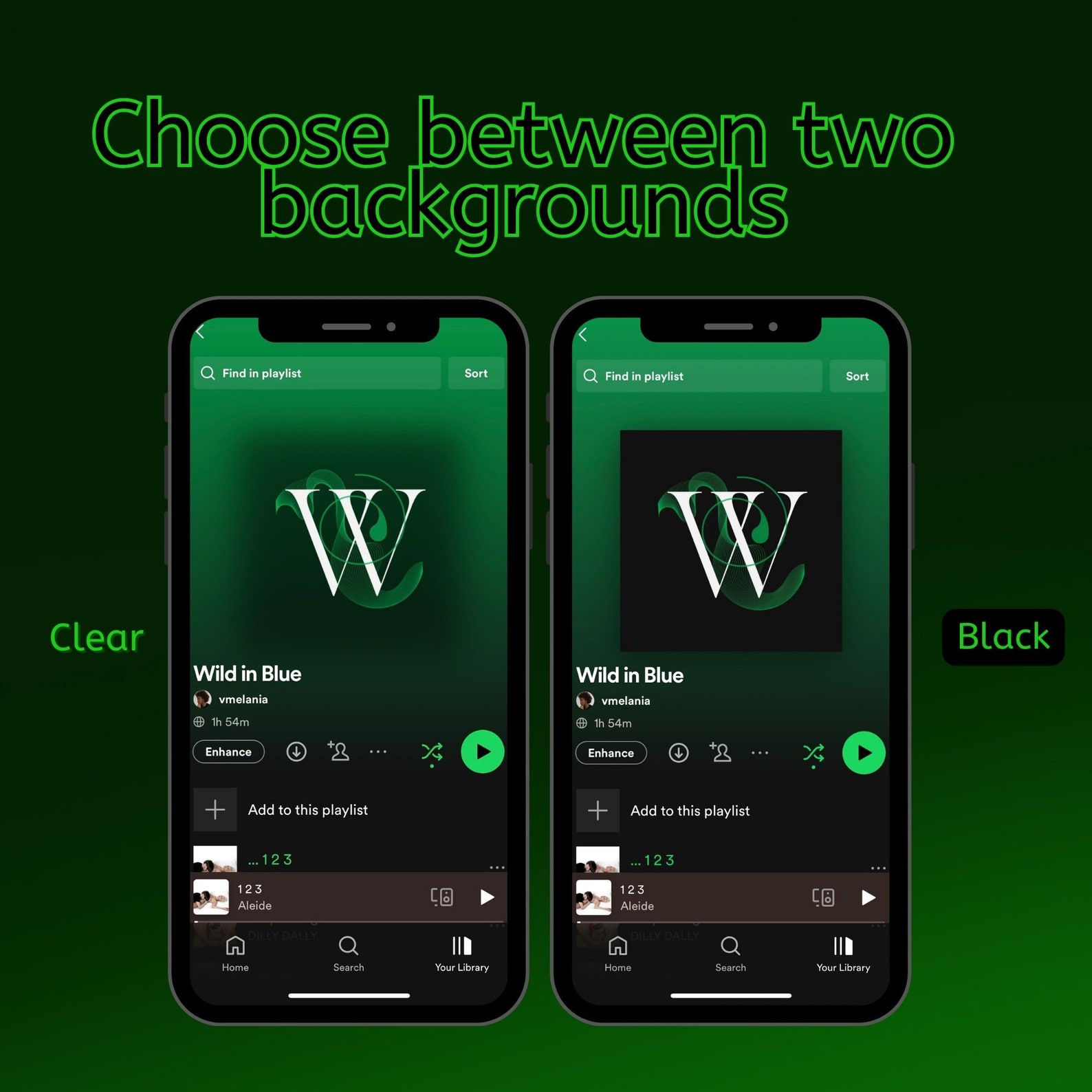 Neon Spotify Album Covers - Organise Your Playlists With Clean and ...
