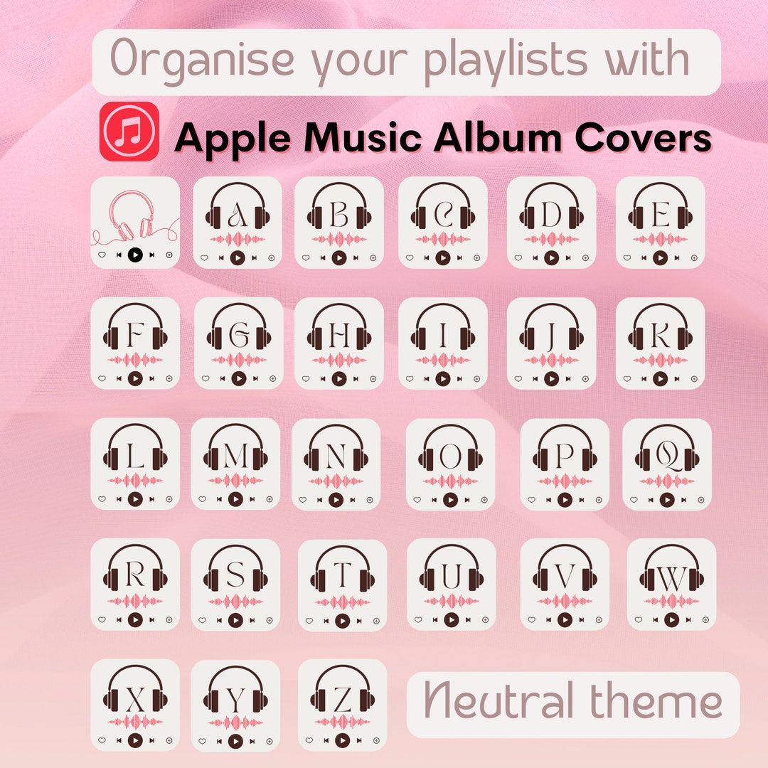 Apple Music Album Cover- Organise Your Playlists With Clean and Modern ...