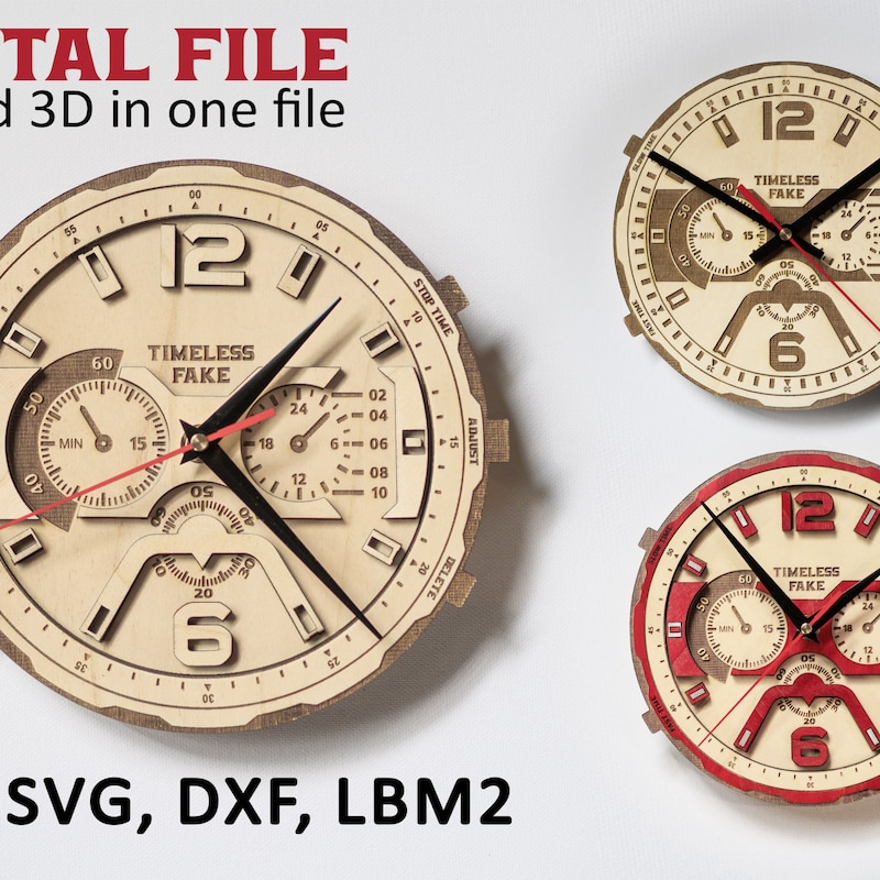 Wristwatch Wall Clock - Etsy