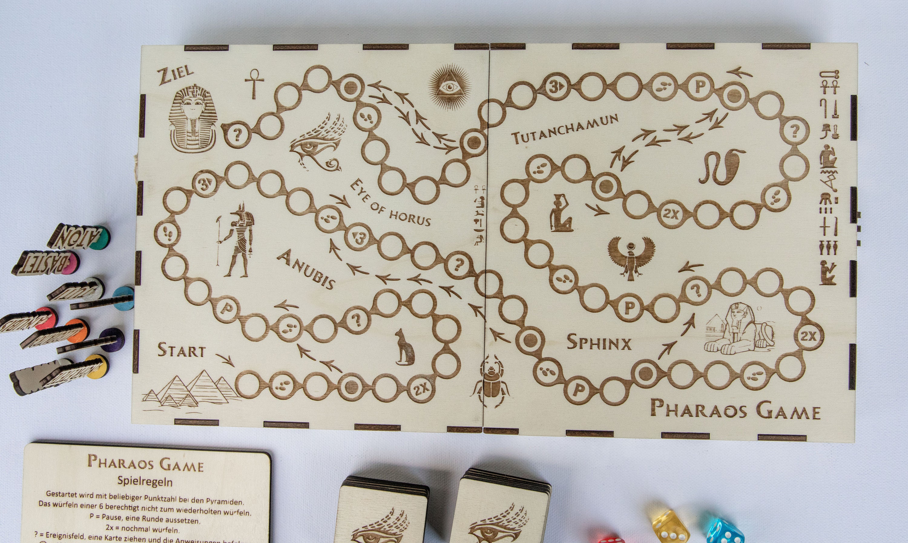 Laser Cut Game Box. Complete Box and Game Board Only in Files. DXF, AI ...