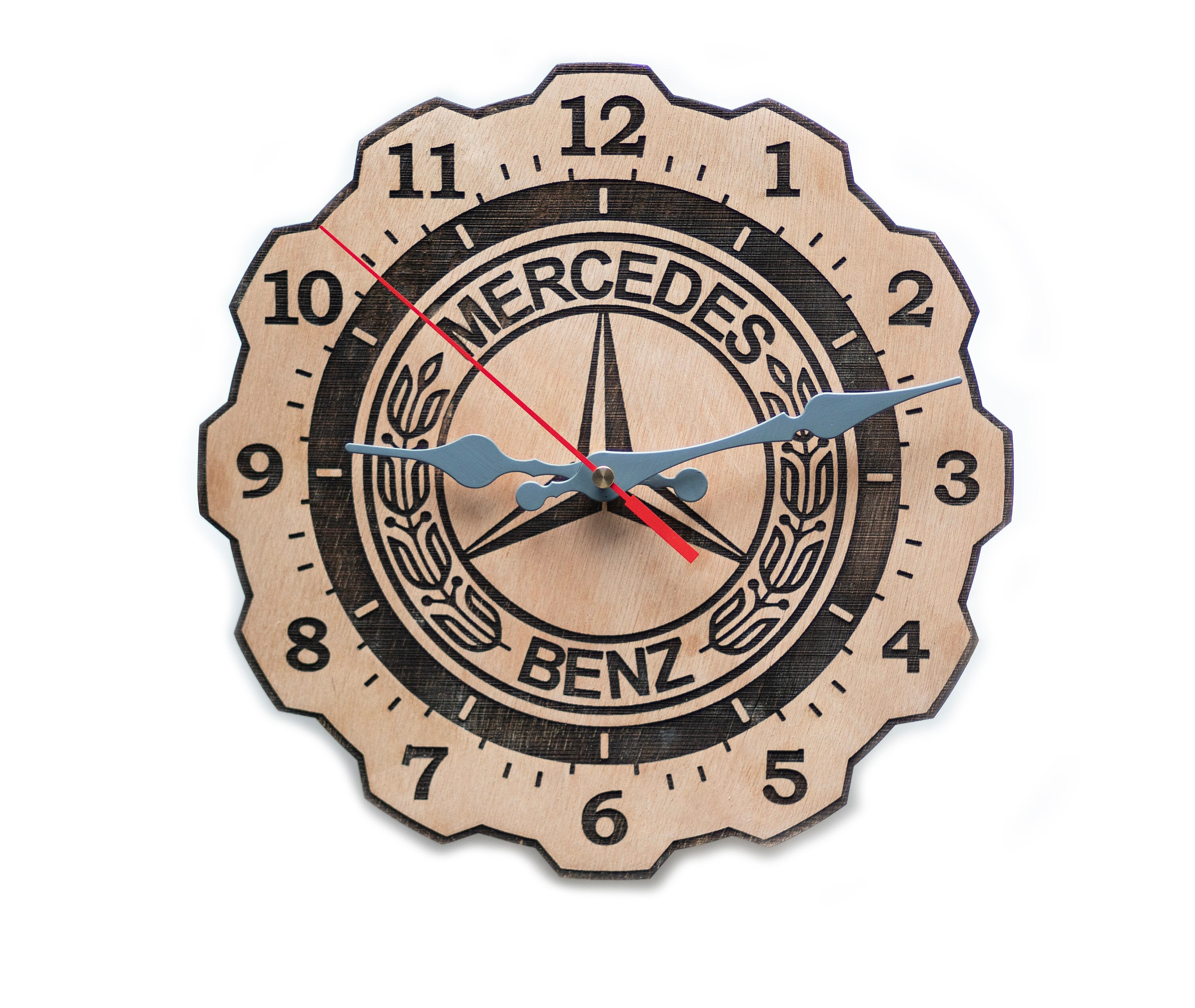 Laser Cut - Mercedes Benz Clock / Wall Clock Digital File / No Physical ...