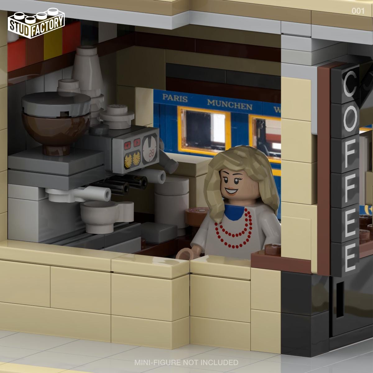 Modern Barista Coffee Machine – Custom Lego Kit - Etsy