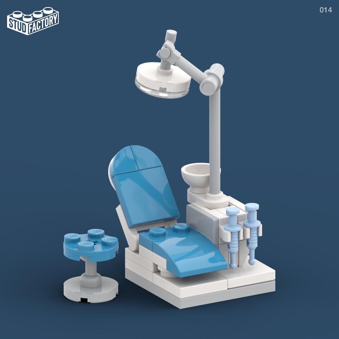 Dentist Patient Chair (mini-figure Scale) – Custom Lego Kit - Etsy